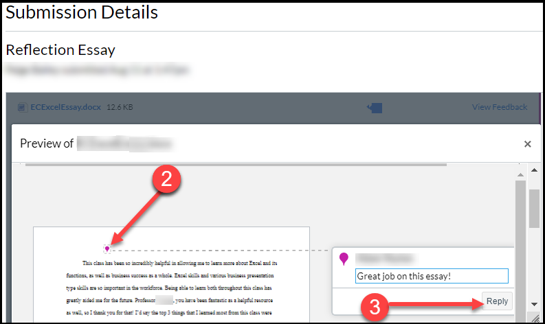 Canvas Assignment Feedback | Wilmington University