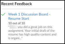 Canvas Assignment Feedback | Wilmington University