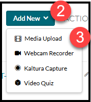 Uploading a Pre-recorded Video into Kaltura | Wilmington University