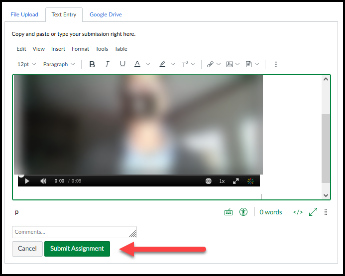 Submitting Kaltura Content | Wilmington University