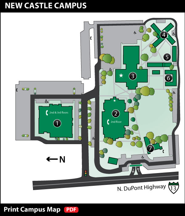 Wilmington College Map